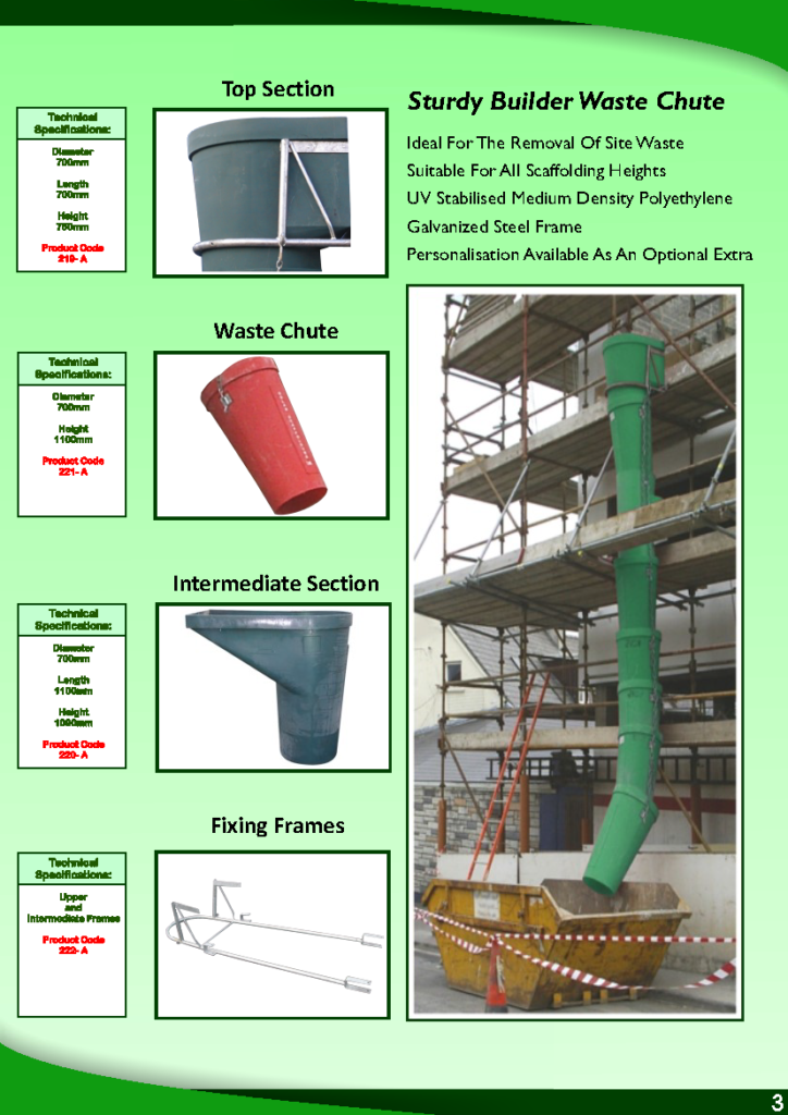 UK Construction Booklet from Sturdy Products